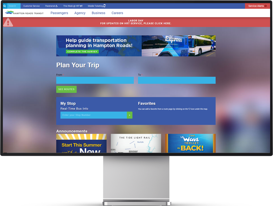 Hampton Roads Transit Project - TechArk Solutions